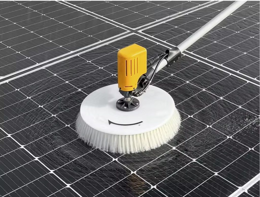 Telescopic Solar Panel Cleaning Machine - Efficient Solar Panels ...